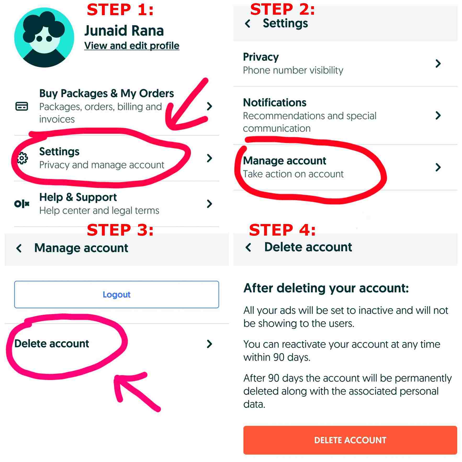 How Can I Delete My OLX Account: A Step-by-Step Guide