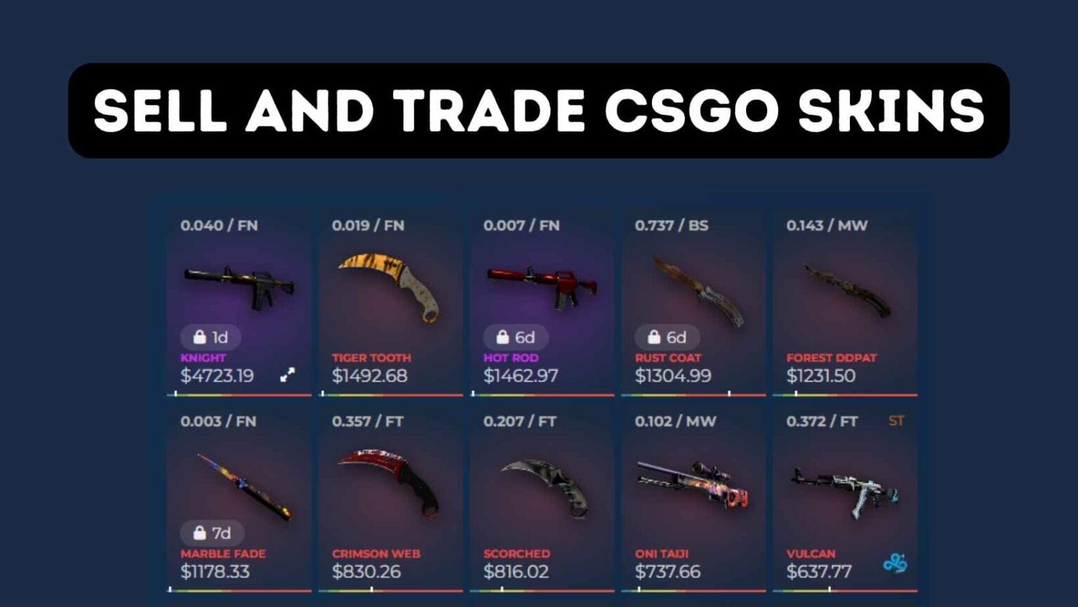 Where to Sell and Trade CSGO Skins: Source 2 (2023) Guide