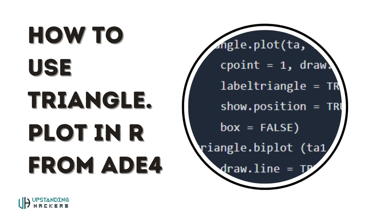 How To Use Triangleplot In R From Ade4