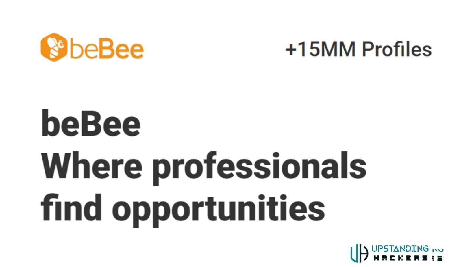 BeBee: The Future of Job Search & Professional Networking